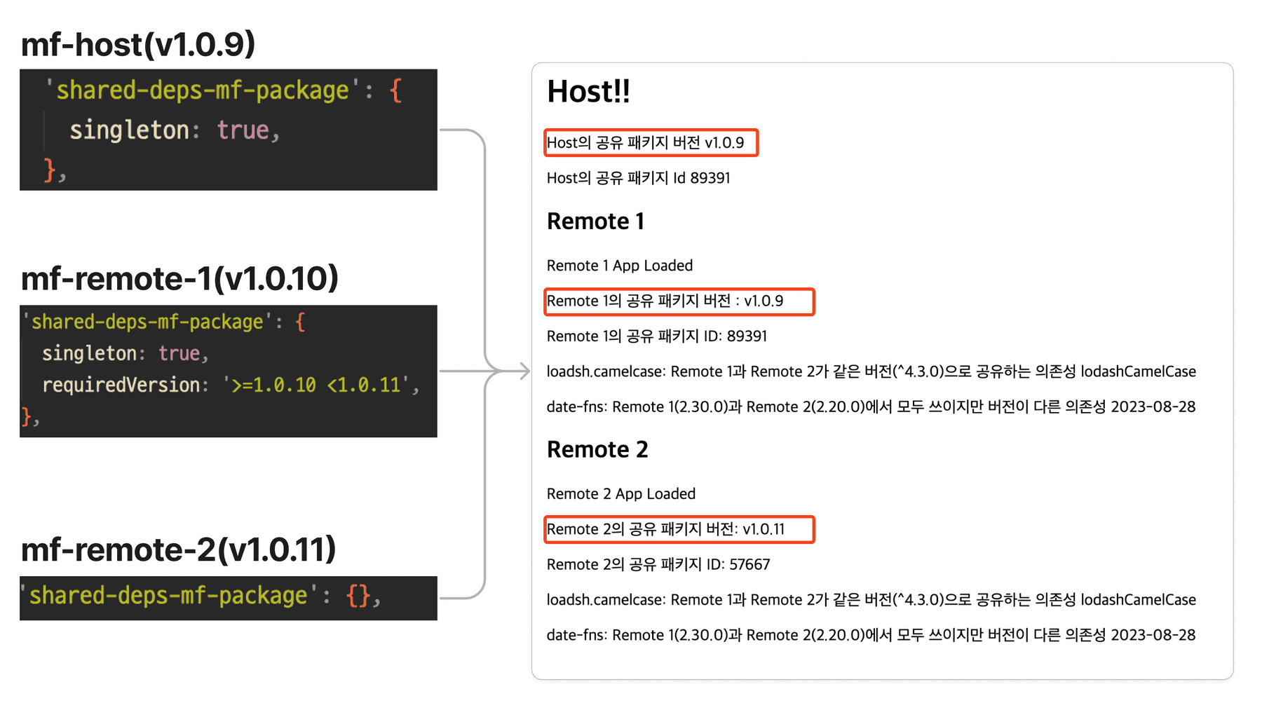 Module Federation Shared Dependency 작동 원리와 활용 방법